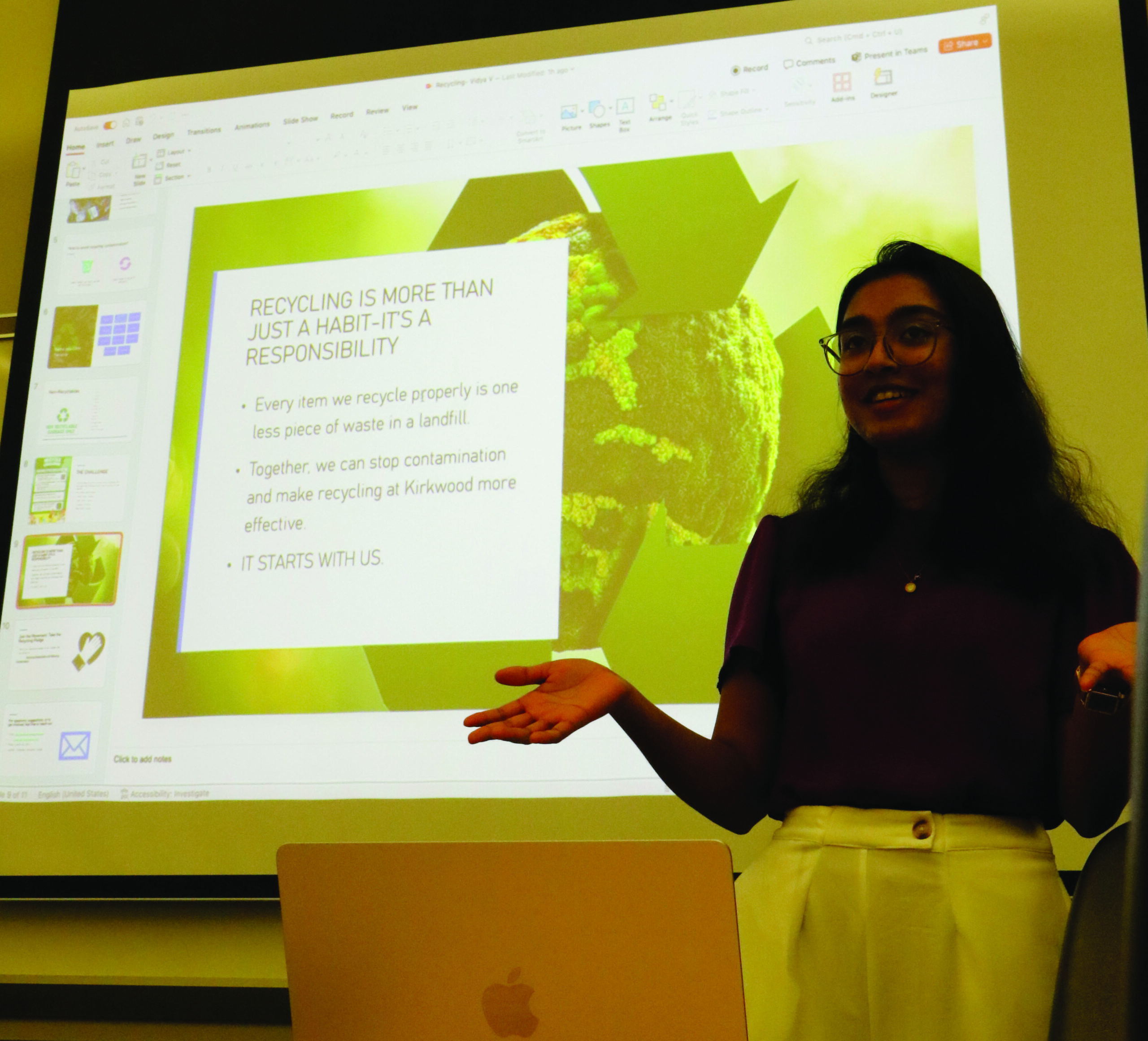 Student voices for sustainability, reducing waste – Kirkwood Communiqué